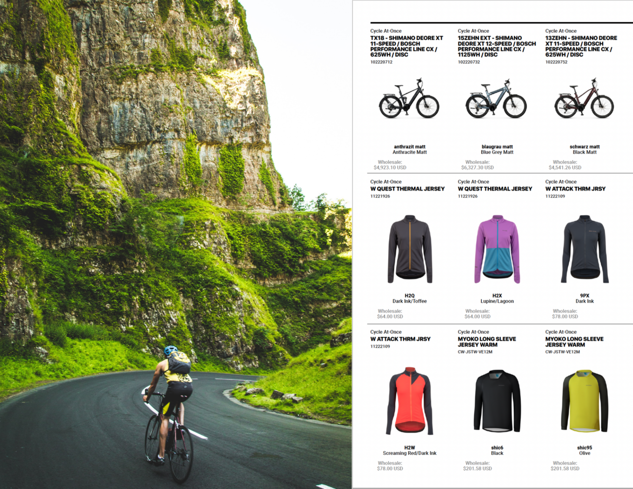 B2B Commerce for MTB & Cycle Brands | Elastic Suite