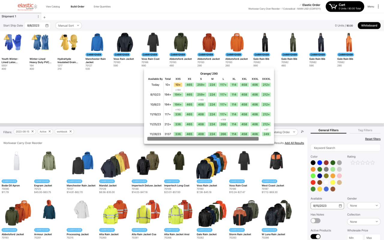B2B Commerce for Uniform & Workwear Brands | Elastic Suite