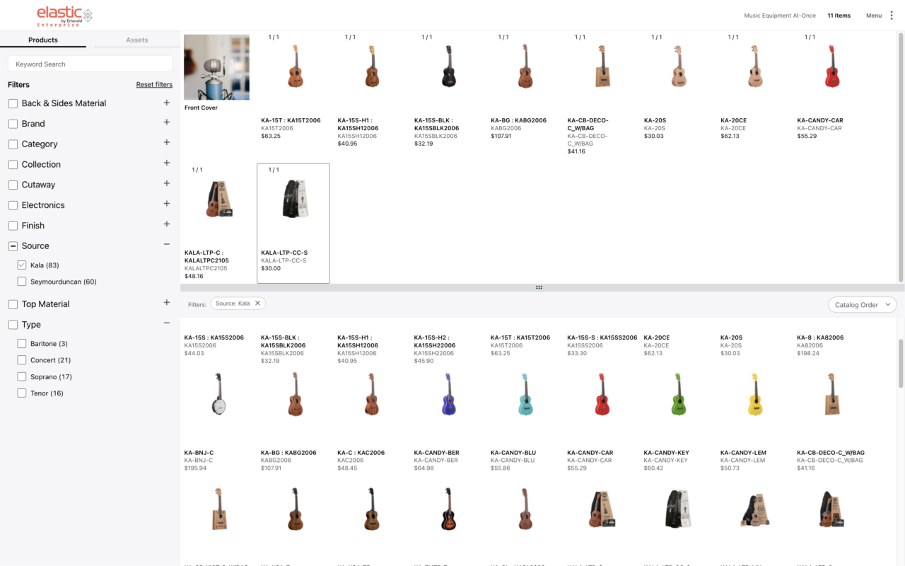 B2B Commerce for Music Manufacturers | Elastic Suite